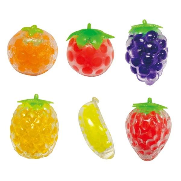 【商品名】ぷにっとつぶつぶくだもの【24個セット】【商品サイズ】本体サイズ：H43×W30×D30mm(イチゴ)【色】6色アソート。色・柄の指定は出来ません。【注意事項】こちらの商品は業務用商材の為、不良品が出たとしても返品・交換・返金は一...