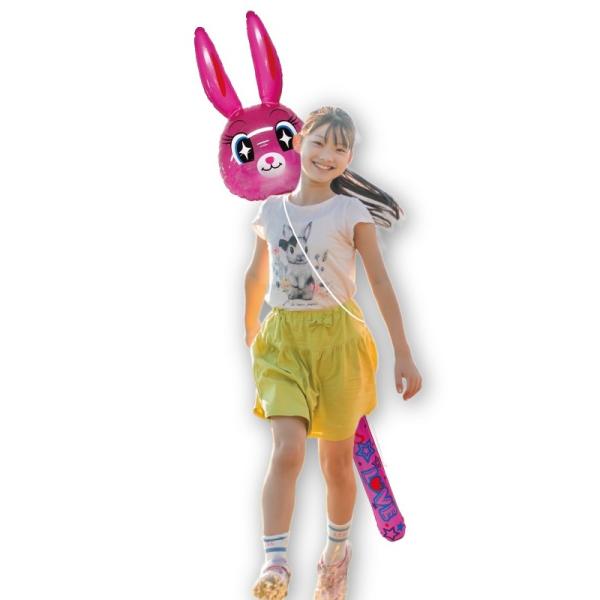 【商品名】笛付ながーいビニールスティックうさぎ【12個セット】【商品サイズ】本体サイズ：約H104×W21.5センチ【色】1種。【注意事項】こちらの商品は業務用商材の為、不良品が出たとしても返品・交換・返金は一切出来ません。