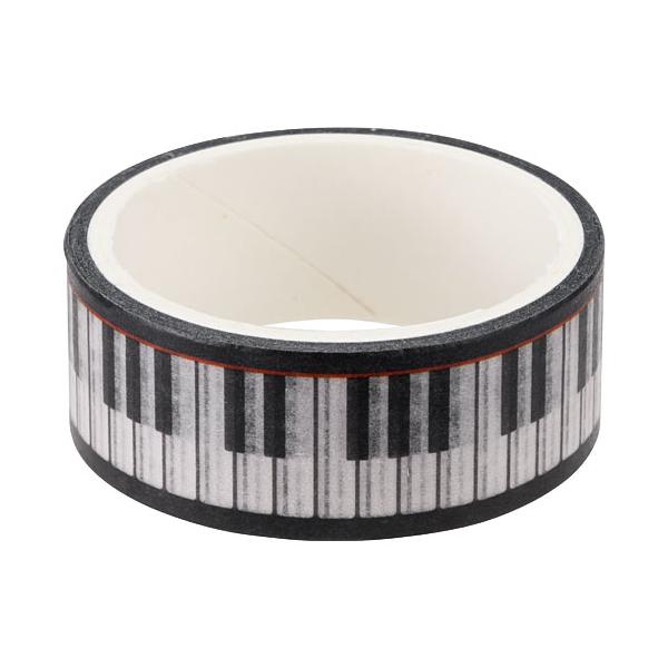 使いやすい鍵盤デザインのマステです。プレゼントのラッピングやデコレーションに。