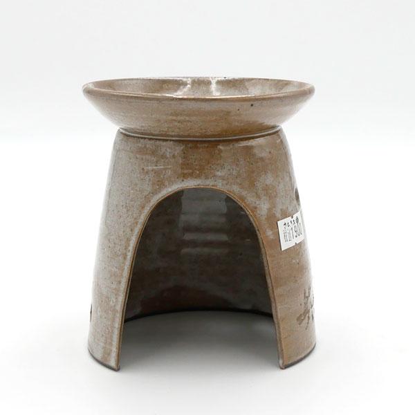 アウトレット品　数量限定サイズ：高さ約11.5cm陶器※茶入れ部分取り外し不可＜特徴＞茶香炉は心をリラックスしたりリフレッシュさせたりする効果があります。高級感ある陶器を使用しており、耐久性にも優れています。香炉から漏れる光と漂う香りに癒さ...