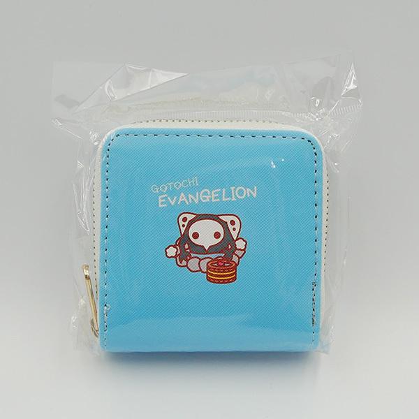 アウトレット品　数量限定エヴァンゲリオンのキャラクターたちが、ほんわか可愛いご当地シリーズで登場！温泉限定ミニウォレットはキャラクターたちの他に温泉、桶、卓球、ひよこ、牛乳、コーヒー牛乳、下駄がイラストされていて可愛いです！本体サイズ：約H...