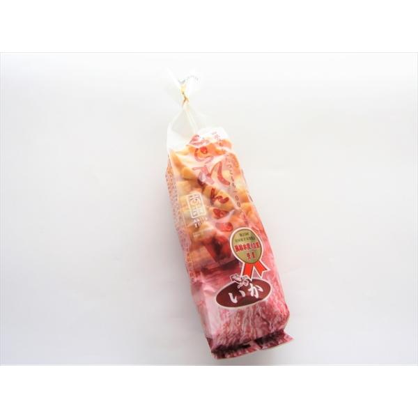 秋田県産大潟村産もち米「たつこもち」を100％使用した本格揚げあられです。いか味に仕上げ、さらに香ばしく焼いた「いか」をミックスしました。名称/菓子原材料名/もち米（秋田県産）、植物油、いかシーズニング、澱粉、小麦粉、するめ、いか粉、エビパ...