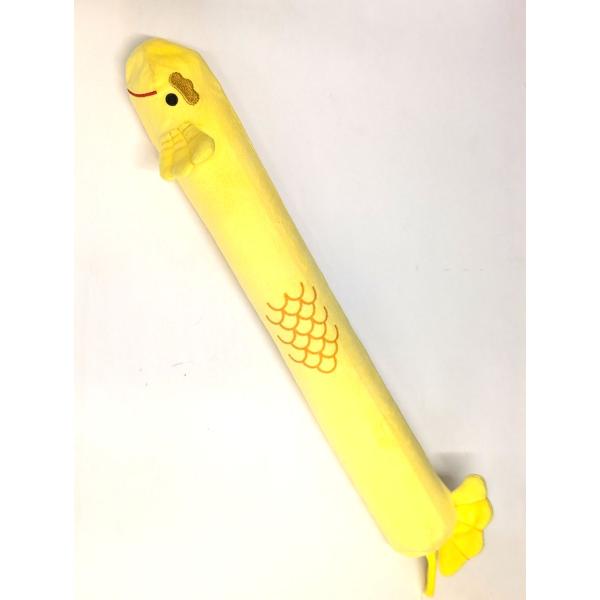 しゃちほこがモチーフの、音が鳴る棒です！握って「ピーピー」と、鳴らしてみてください。全長約45cmのロングサイズです。サイズ：45cm×5cm×5cm素材：綿、ナイロン製造国：中国