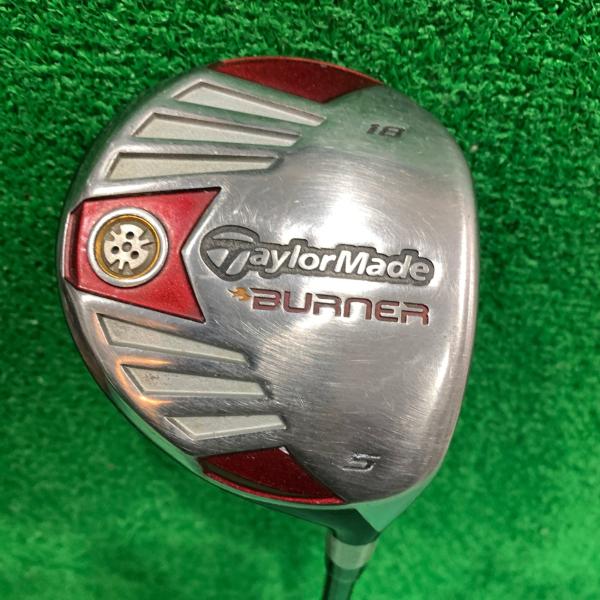 ◆テーラーメイド BURNER 5 番 18度◆C000152-003モデル： BURNER・中古・現状出品になります。・付属品はございません。・写真に写っている物が全てです。※商品状態は写真にてご確認ください。ご検討ください #OMOゴル...