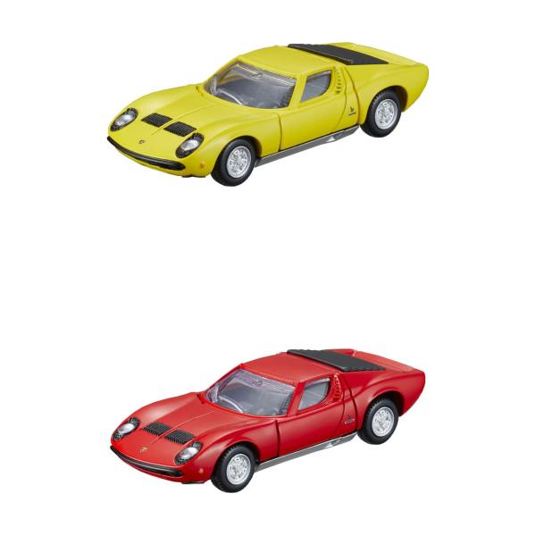 【発売日：2026年07月18日】2026年7月発売のトミカプレミアム2台セットです。05 ランボルギーニ ミウラ P400S発売記念仕様 JANコード：4904810079873通常版 JANコード：4904810092889＜スケール＞...
