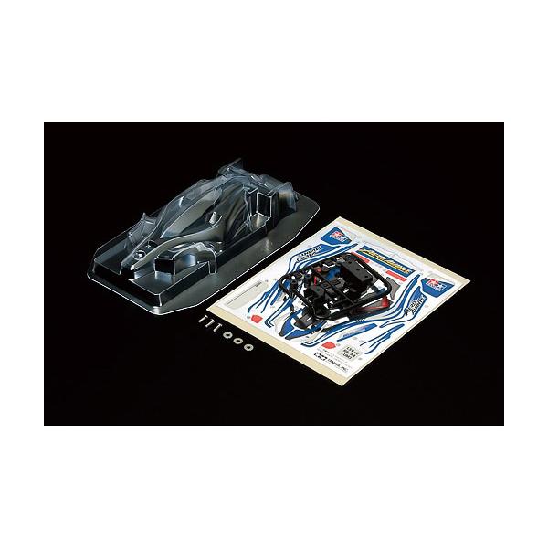 ●レースで人気のエアロアバンテのクリヤーボディです。 ●軽量で強度の高いポリカーボネート製ボディはマシンの低重心化にも効果的。 ●ステッカーやボディマウント部品もセットしました。※一部のシャーシ又はボディは加工が必要です
