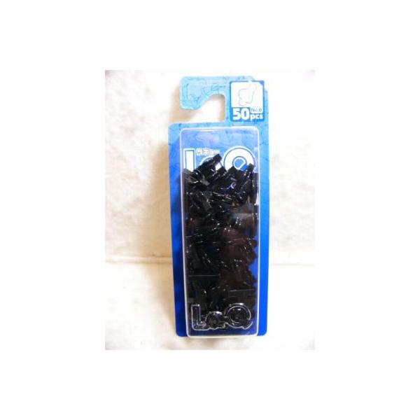 　LaQ(ラキュー)の補充用パーツNo.6の黒。　No.6は基本パーツを直角につなぎ合わせるためのパーツです。　ご注文いただきます際は、カラー、形などお間違いのないようお気をつけくださいませ。            内容量    　50ピー...