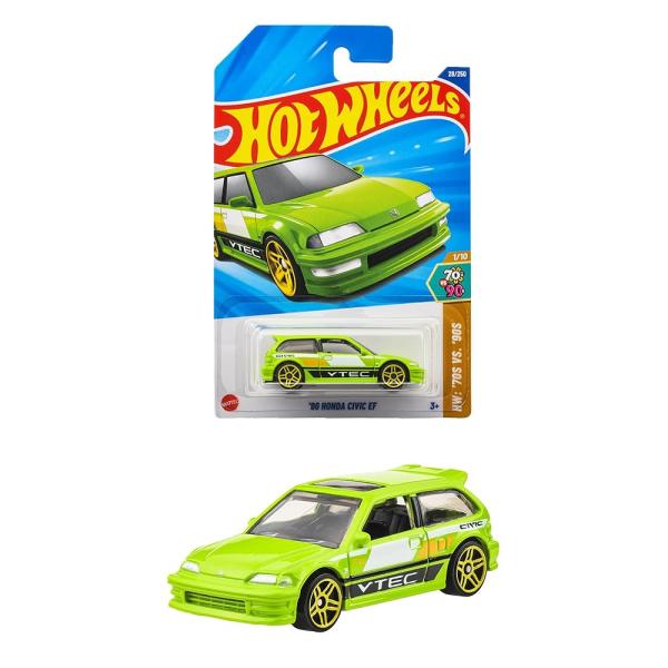 「商品情報」【内容】クレバーかつクリーンなコンパクトカーとしてアメリカのティーンネイジャーの間で大人気。ホットウィールでは、その下にエンジンが収まっていることが俄か信じがたいほど低く抑えられたボンネット高、車体後端まで屋根が伸びたロングルー...