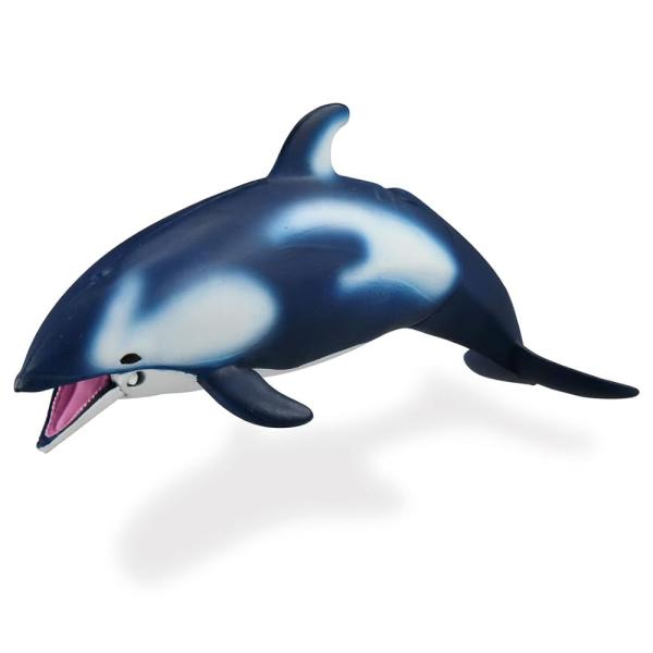 「商品情報」商品紹介アニアALシリーズに、「カマイルカ」が登場!水族館の人気者、カマイルカがALサイズで登場!水に浮く仕様で、高速で海中を泳ぐ姿を再現可能、口が開閉し、尾ビレが上下に動きます。付属のダイバーのフィギュアも浮く仕様になっていま...