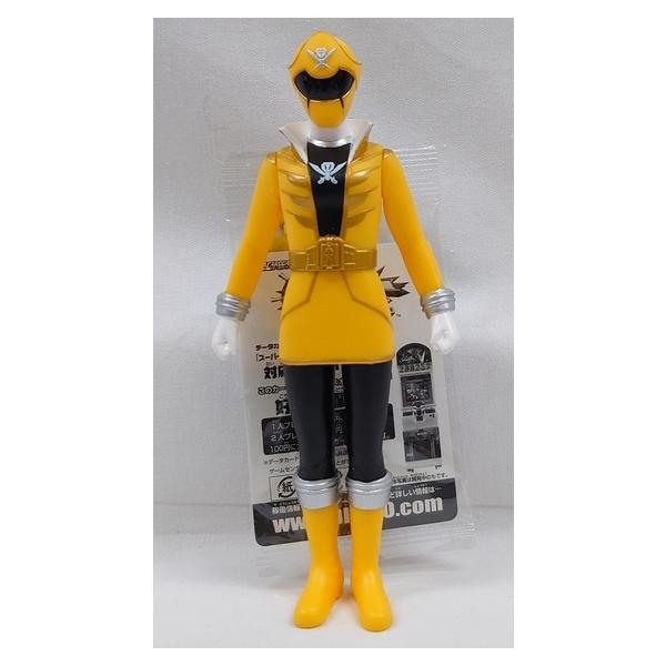 ゴーカイイエローのソフビです。カード１枚付き。[サイズ：高さ約16cm]