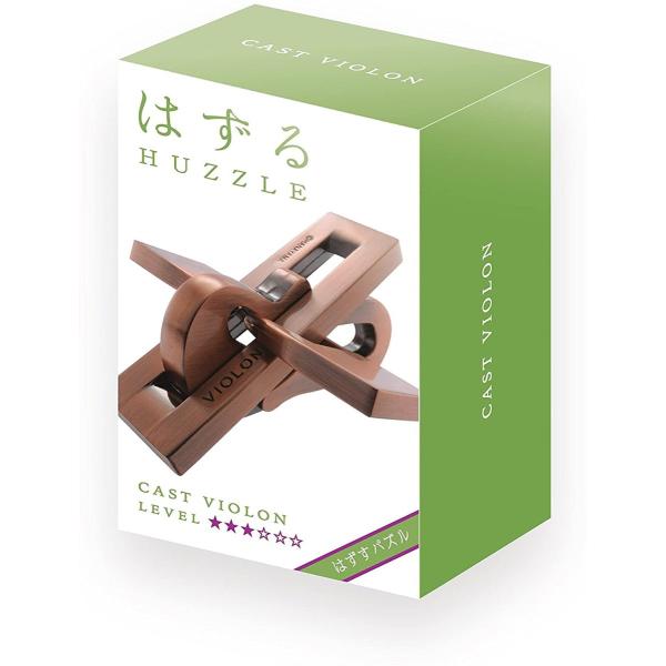 はずせますか？戻せますか？世界の頭脳に挑戦！1960年代のアメリカ特許にあった幻のパズルを参考に作成。ヴァイオリンとその弦をイメージした元のデザインはJoseph L.Litle。そこに故・室井忠夫氏と芦ヶ原伸之氏により、手が加えられている...
