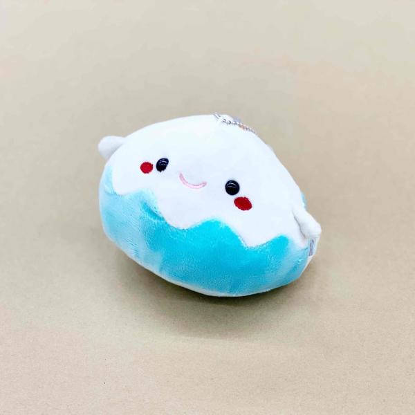富士山のかわいいキャラクター「ふじぽん」の車のフロントガラスなどに付けるマスコットです♪H９５mm × W１３０mm