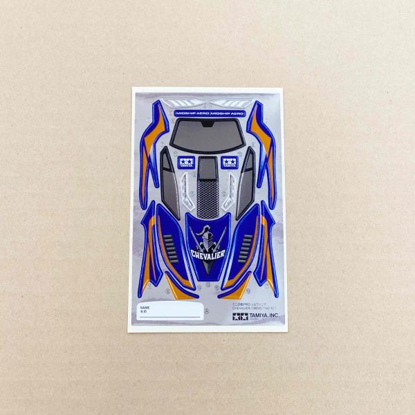 「シェヴァリア」に採用されているステッカーの単品販売です。※一定のご注文数を超えた場合は宅急便での発送となります。