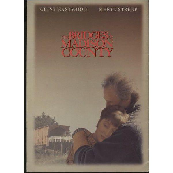 1995年ワーナー・ブラザーズ　Warner Bros.クリント・イーストウッド　Clint Eastwoodメリル・ストリープ　Meryl Streep中古商品の性質上、特に発行年月日より3年以上経つ古い商品には日焼け、少々の折れ、汚れが...