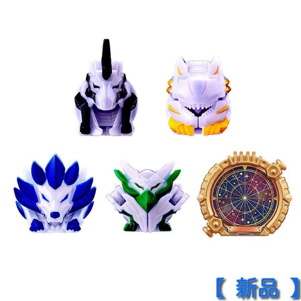 『ナンバーワン戦隊ゴジュウジャー』より、「ジューンリング」と「ブランクリング」をセットで商品化。セットにはジューンリングである「センタイリング テガジューンレオン」「センタイリング テガジューンティラノ」「センタイリング テガジューンイーグ...