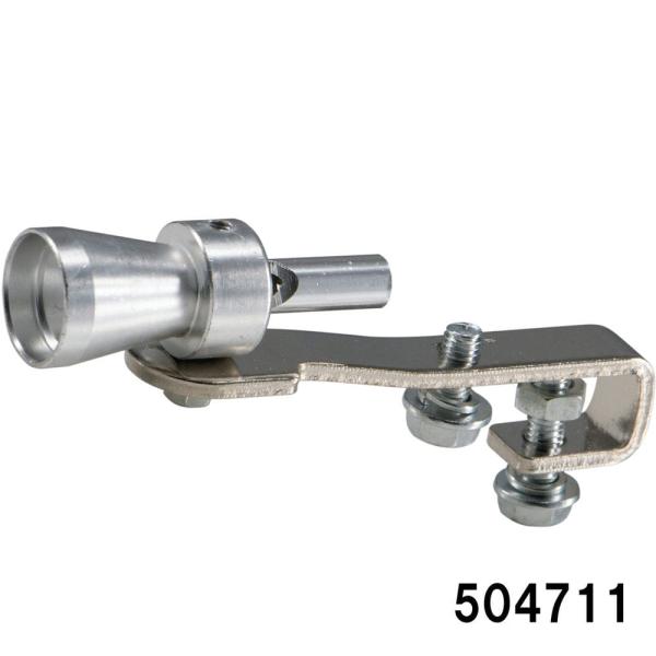 排気音を華麗なサウンドに!マフラー出口に固定するだけで、排気ガスの通る風量を利用しサウンドを奏でます●用途 サウンドパーツ ●材質 アルミ/スチール ●寸法(mm) 20×55 ●色 シルバー ●サイズ S ●適合内径(Φmm) (マフラー...