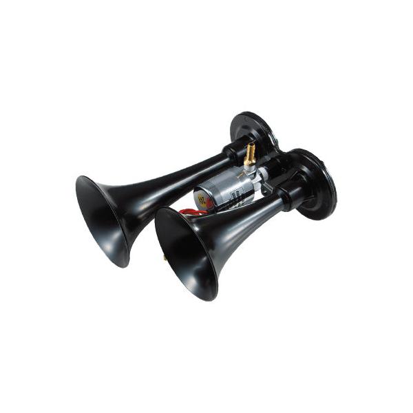 超高音タイプホーン●色 ブラック ●電圧 DC24V ●タイプ 低電流タイプ ●用途 サウンドパーツ ●寸法(mm) 200 ●適合車種 DC24V車 ※空気圧8kg/?(113psi)以内でご使用下さい。9kg以上だと正常に作動しない場合...