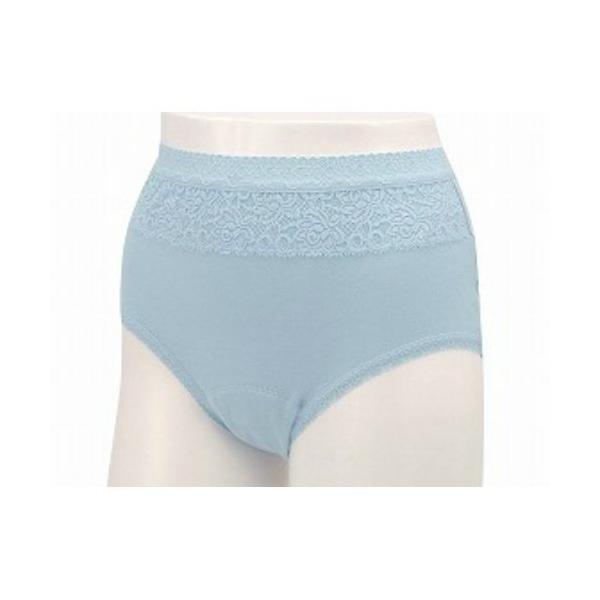 ■ 商品名 ソフラピレン　ショーツ ■ 商品特徴吸水速乾性の高い生地を使用■吸水量：約10〜15cc■ カラー サックス■サイズMサイズ：ヒップ87〜95ｃｍLサイズ：ヒップ92〜100ｃｍLLサイズ：ヒップ97〜105ｃｍ3Lサイズ:ヒッ...