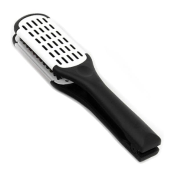 商品名：多機能ヘアスタイリングブラシ（ツインブラシ / ケアストレート / ブロー / パドル / カール / ドライヤー対応）素材：高品質樹脂 + 耐熱ナイロン毛サイズ：全長約23cm重量：約115g用途：ストレート・カール・ブロー・ドラ...