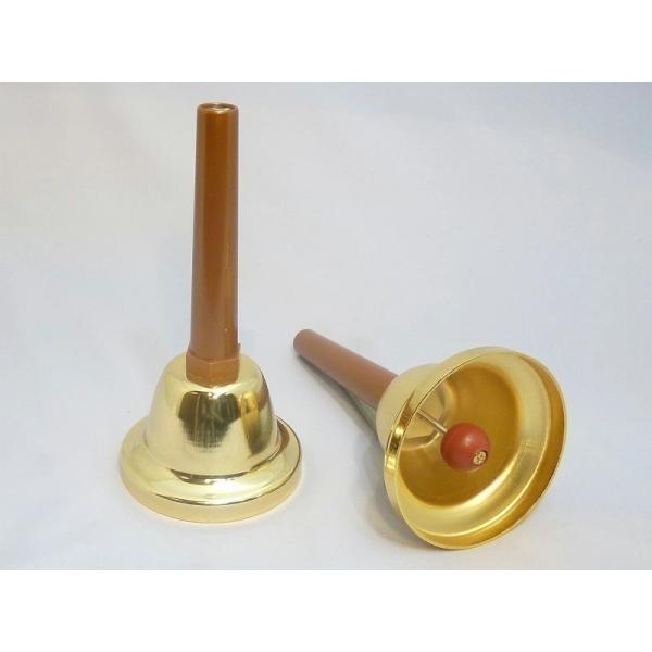 豪華な金メッキ仕上げ音階：高音部 G (ソ)サイズ：全長148mm 外径74mm質量：約96g(多少の個体差があります)素材：ベル スチール製ハンドル ABS樹脂製クラッパー 天然ゴム製ベル部塗装：ゴールド(24金)メッキ生産国：日本こちら...