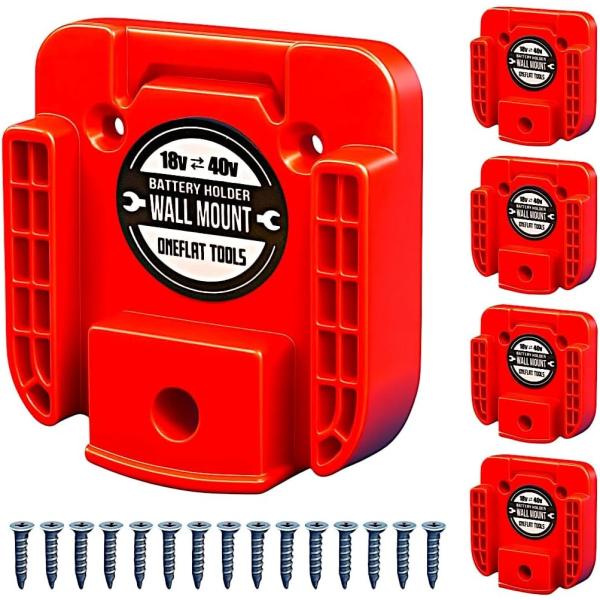 【発売日：2024年12月16日】【画期的なホルダー】マキタ製のバッテリー40v 18vをどちらも装着できる、これまでなかった画期的なバッテリーホルダーです。【作業性の向上】このバッテリーホルダーを使用すれば、マキタのバッテリーを簡単に整理...