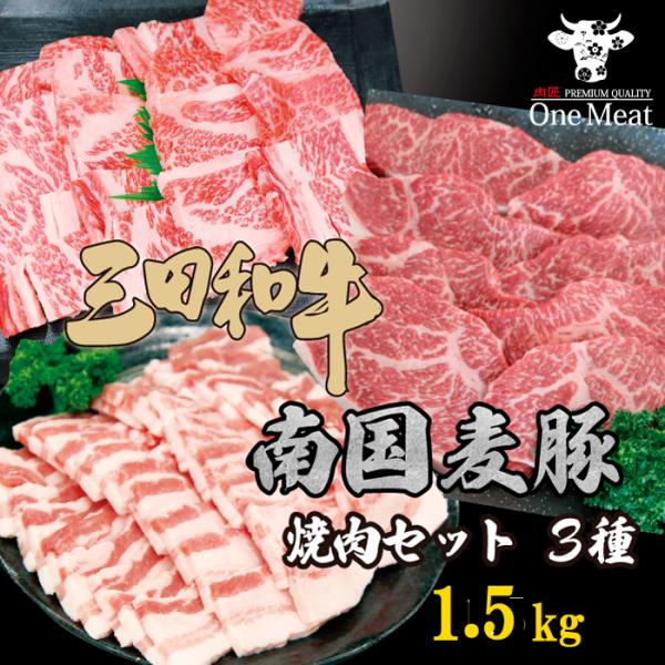 名称：三田和牛 南国麦豚 焼肉 バーベキューセット　 3種類詰め合わせ産地：国産賞味期限：別途商品ラベルに記載販売加工業者：株式会社ワンリンク兵庫県高砂市米田町島74-1T・Sビル3-A■セット内容・三田和牛　肩ロース焼肉　500g・三田和...