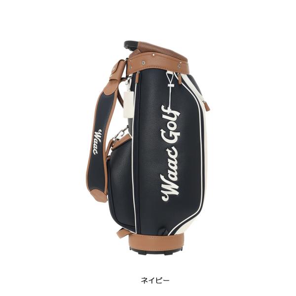 ■素材　表地：合成皮革　裏地：ポリエステル100%■特長　表面に細かなシボ加工を施した合成皮革を採用し、クリーンな表情と高い実用性を両立させたスタンド式キャディバッグ。　豊かな表情を持つGrainy（グレイニー）素材は、スタイリングに程よい...