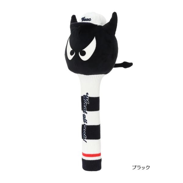 ■素材　表地：ポリエステル 100%　裏地：ポリエステル 100%　別布：ポリエステル 100%■特長　ブランドのアイコンであるWAACKYがキャップを被った、遊び心あふれるデザインのドライバーヘッドカバー。　ニット素材特有の優れた伸縮性に...