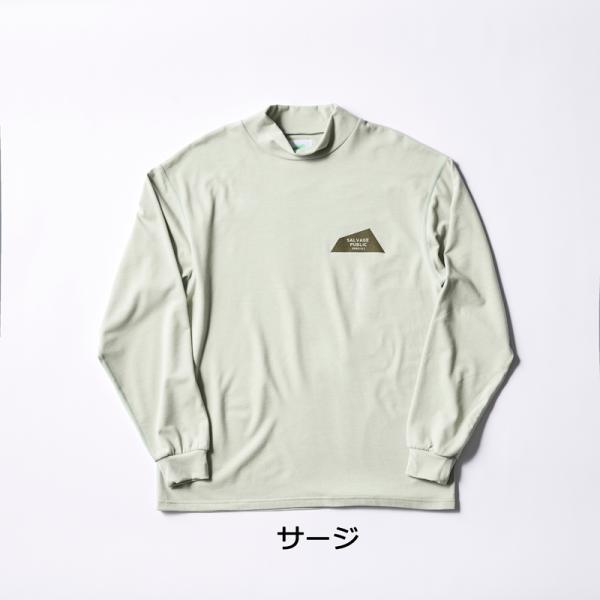 ■素材アクリル42％　綿31％　レーヨン23％　ポリウレタン4％■特長保温性抜群の特殊素材を用いたモックネック ロングスリーブ。抜群のストレッチ、保温性に加え吸湿性も高い事でより快適な状態を保ことが出来る。プレー中の体の動きを考えて作られた...