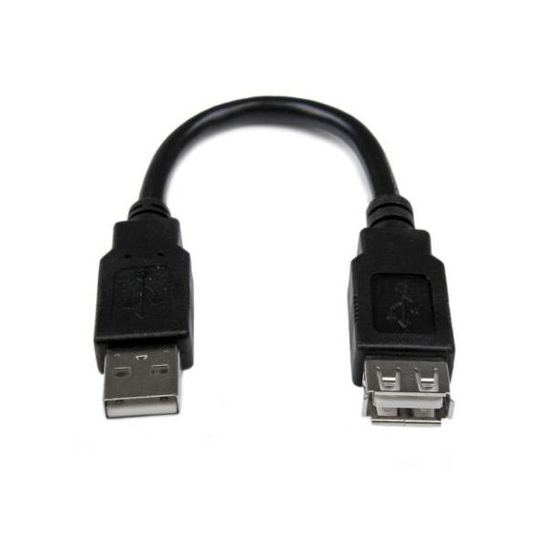 ■USB Aオス - USB Aメス■お使いのコンピューターのUSBポートを最長15cmまで延長し、狭い場所に配置されたUSBデバイスの接続に便利です■使いやすく、実装が簡単■StarTech.comによる使用期間保証