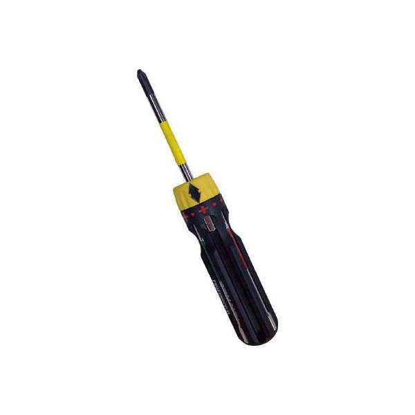 ■ハンドルに6種類のカラービットを内蔵しています。■6色カラー展開で先端サイズの見分けが簡単です。■ビットを無くす心配がありません。