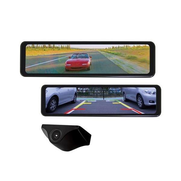 ■※本機はデジタルルームミラーです。ドライブレコーダーではありません■車両後方を広範囲で表示できるデジタルルームミラー■広く、明るく見渡せる防塵、防水仕様の後方カメラ■タッチスクリーン操作に対応した、10.88型IPS液晶モニター■ズーム機...