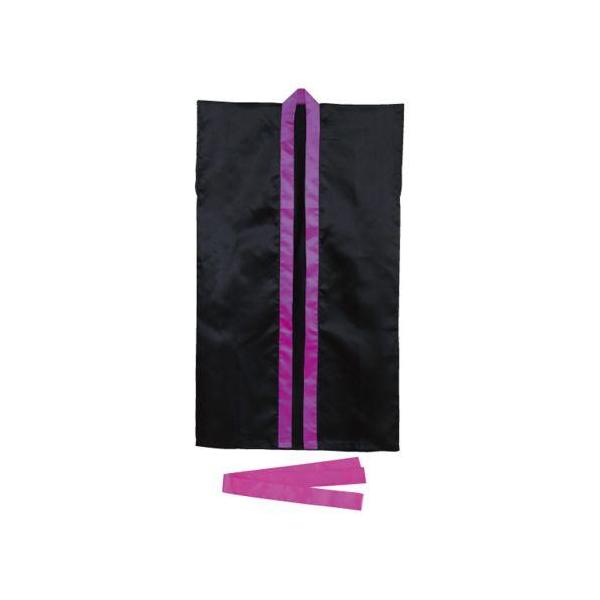 ■肌触りがよく、光沢のあるサテン製のロングハッピ！※実際の色と異なる場合がございます。※実際の色と異なる場合がございます。