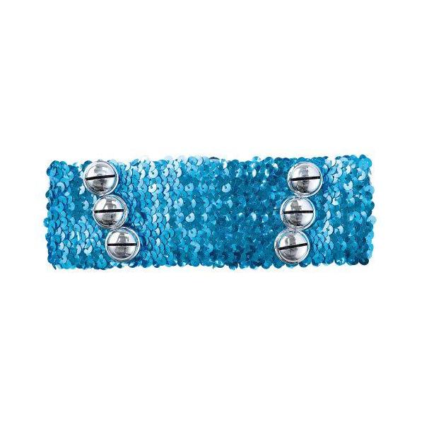 ■メタリックワイドヘアターバンに6個鈴がついた商品です。