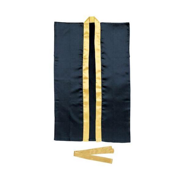 ■肌触りがよく、光沢のあるサテン製のロングハッピ!