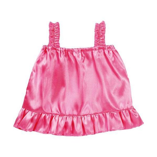 ■かぶるだけでかわいい！ソフトサテン生地のビスチェ！