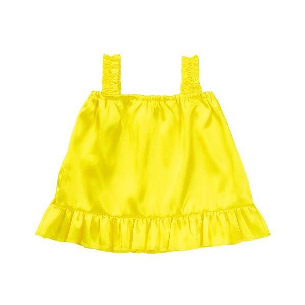 ■かぶるだけでかわいい！ソフトサテン生地のビスチェ！