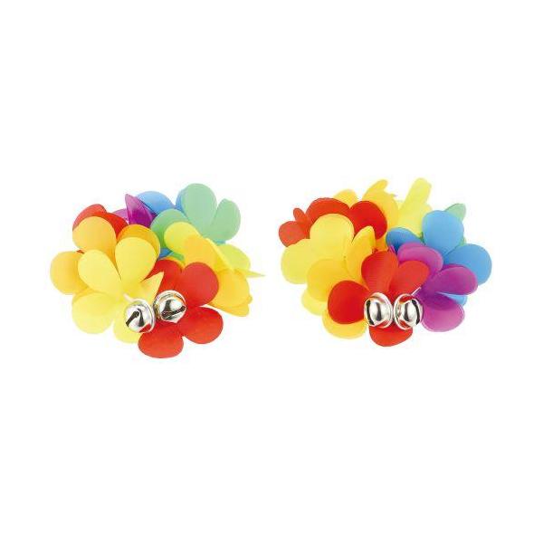 ■見た目も音も華やかな鈴付きのうでわ！