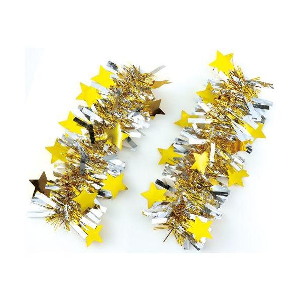 ■キラキラの房と星飾りがついたスナップバンドです。