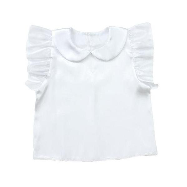 ■かわいい襟付！背中はボタンで留められる！