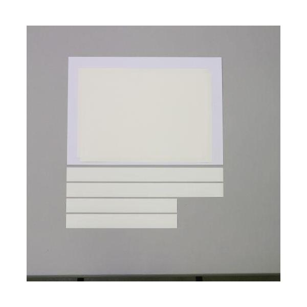 ■はがせるシールは何度でも貼り直せる！ 枠用はがせるシールで額縁もデザインできる！