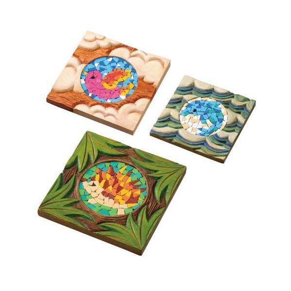 ■短時間で実用性のあるコースターができる！