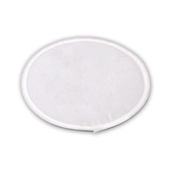 ■携帯に便利なケース付 パッと開いてサッと折りたためるうちわ！