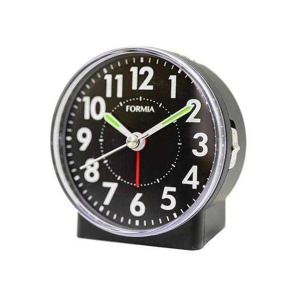 【発売日：2024年09月01日】■心地よく流れる秒針、リラックスタイムを邪魔しない■バックライトの微かな光、時間でも頼れる目覚し時計