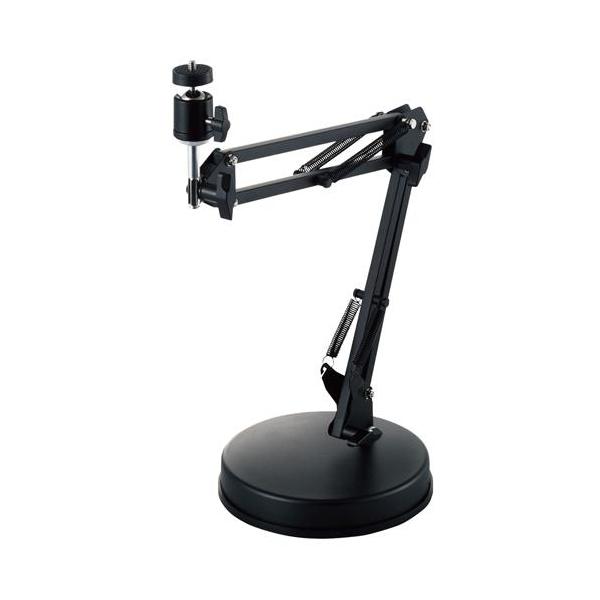 【発売日：2021年01月24日】■長いフレキシブルアームとボールジョイントでWEBカメラやGoProを自在に位置調整できます。 ■ボールジョイントを採用した雲台により、自由に角度調節できます。 ■1/4インチネジのある雲台により、ネジ穴の...