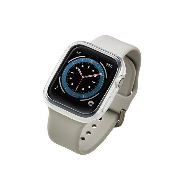 【発売日：2022年03月06日】■Apple Watchのスタイルを損ねず、キズ、衝撃から本体側面を守るApple Watch SE、Series 6、5、4[44mm]用ソフトバンパーです。■フレーム部は凸形状で周辺を囲むことにより液晶...