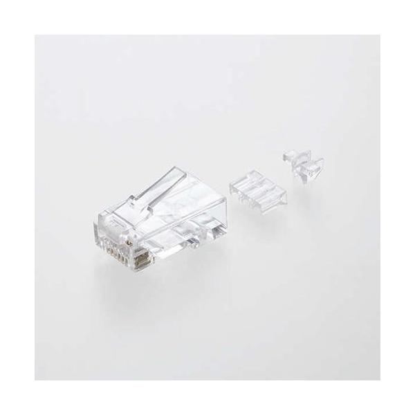 【発売日：2024年01月13日】■LANケーブルの自作に。Cat6A/Cat6用のRJ45コネクター10個入りです。■Cat6A/Cat6の単線ケーブルおよびヨリ線ケーブルの両方に対応しています。■ロードバー付きで芯線の挿し込みが簡単にな...
