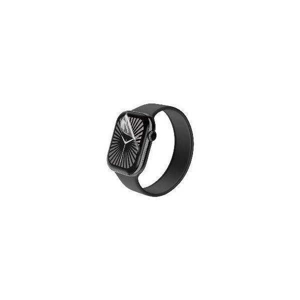 【発売日：2024年11月03日】■反射を軽減するAR加工を施した、衝撃吸収、超透明、指紋防止タイプのApple Watch用画面保護フィルムです■光の映り込みに邪魔されず、快適に動画視聴が楽しめます■反射を軽減するAR加工で、通常の高透明...