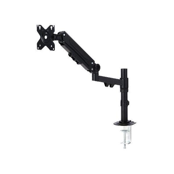 【発売日：2025年06月06日】■40インチサイズまでのモニターに対応する、ロングアームのメカニカルスプリング式シングルモニターアームです。■モニター下のスペースを有効活用して、デスクの上を広く使うことができます。■メカニカルスプリング式...