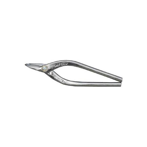 ■砂鉄系ハガネ日立安来SLD鋼を刃に使用しています。■表面はクロニッケルメッキ仕上げです。■本職用板金ハサミです。■丸穴開口など、きつい曲線切用です。■鉄板・銅板・ステンレス・ガルバリューム鋼板と幅広い板材の切断に対応しています。■砂鉄系ハ...